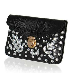 Bags | Rhinestone Mini Clutch Bag | Poshmark